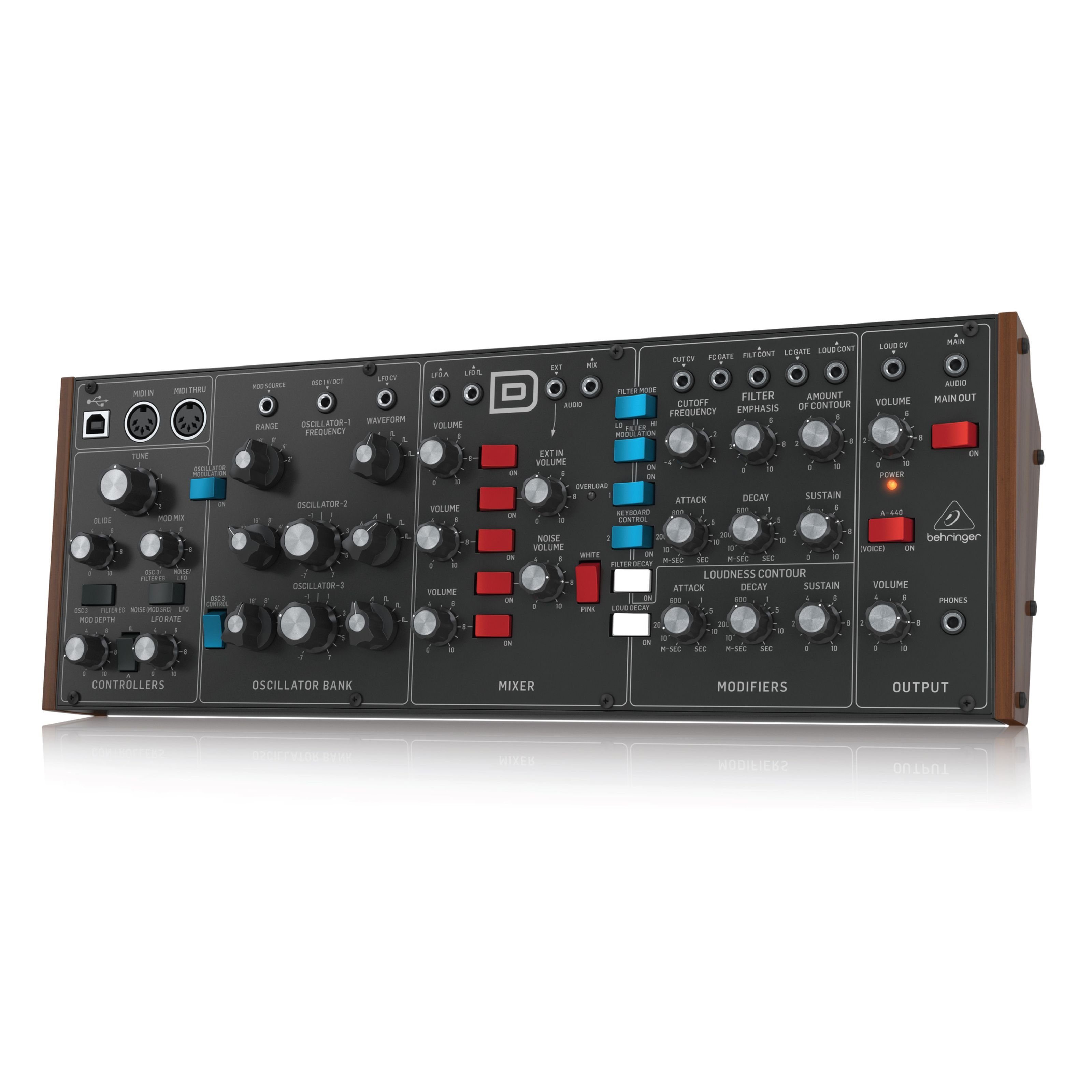 Behringer Synthesizer (Model D, Synthesizer, Analog Synthesizer), Model ...
