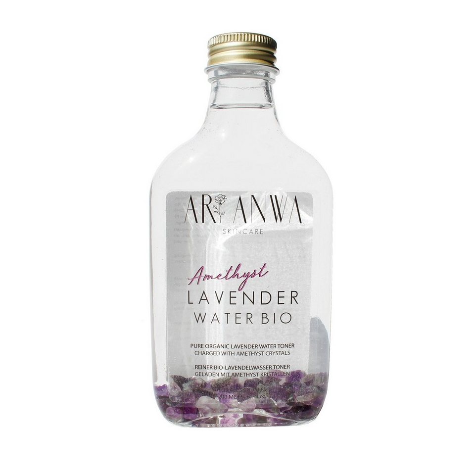 ARI ANWA Skincare Gesichtswasser Lavendelwasser Bio mit Amethyst ... ARI ANWA Skincare Gesichtswasser Lavendelwasser Bio mit Amethyst ...