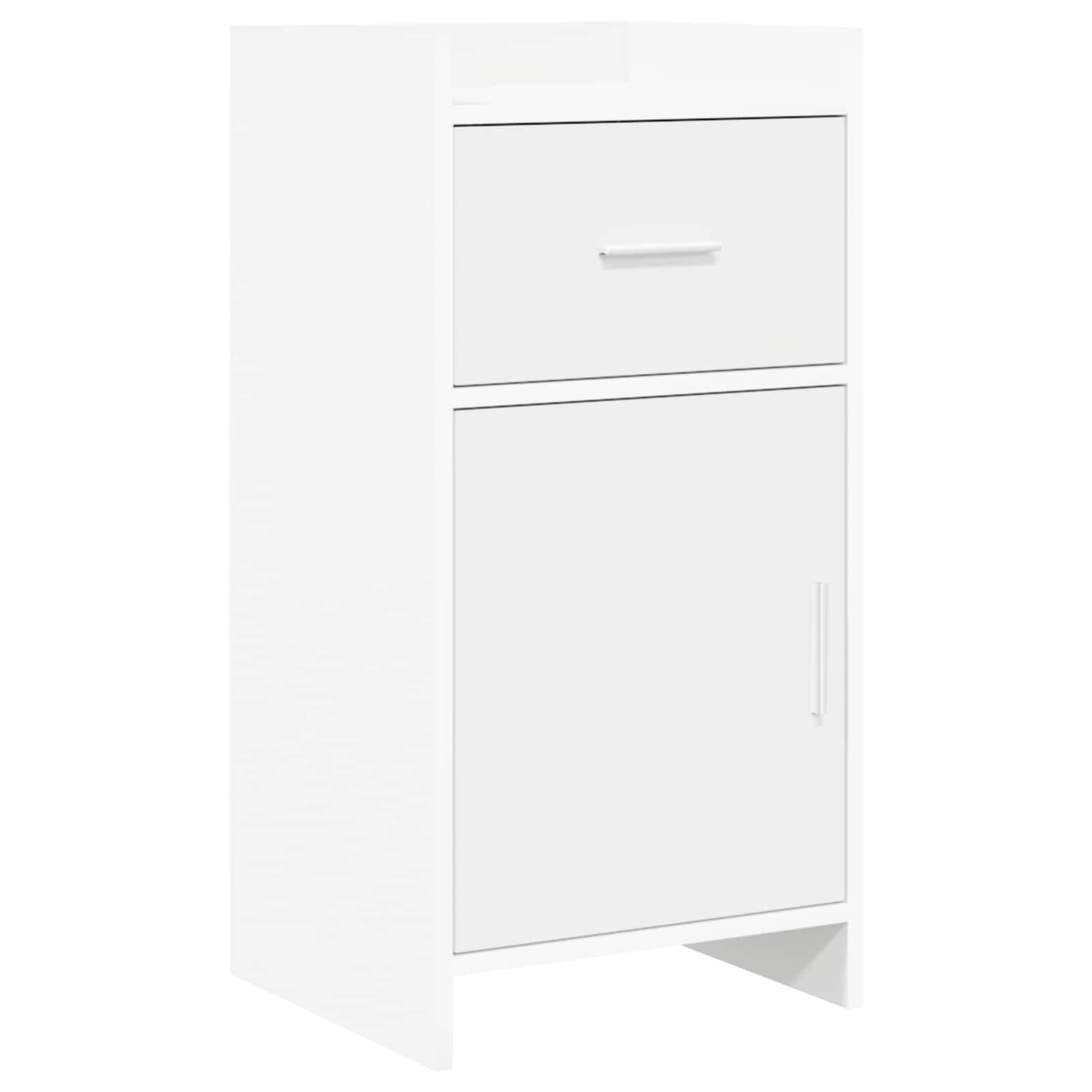 vidaXL Sideboard Sideboard Weiß 40 x 36 x 80 cm Holzwerkstoff (1 St)