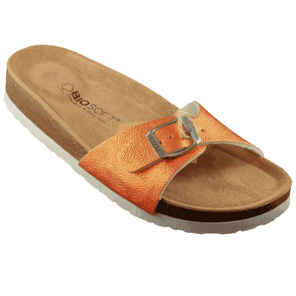 Biosoft Comfort & Easy Walk Biosoft Flache Sandalen Damen Sommer Mila ...