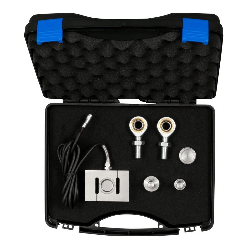 PCE Instruments Spannungsprüfer Kraftmessgerät PCE-PFG 2K, externe S Kraftmesszelle ...