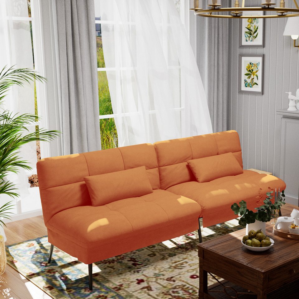 Comhoma Schlafsofa Bettsofa Mit Schlaffunktion Klappsofa Couch
