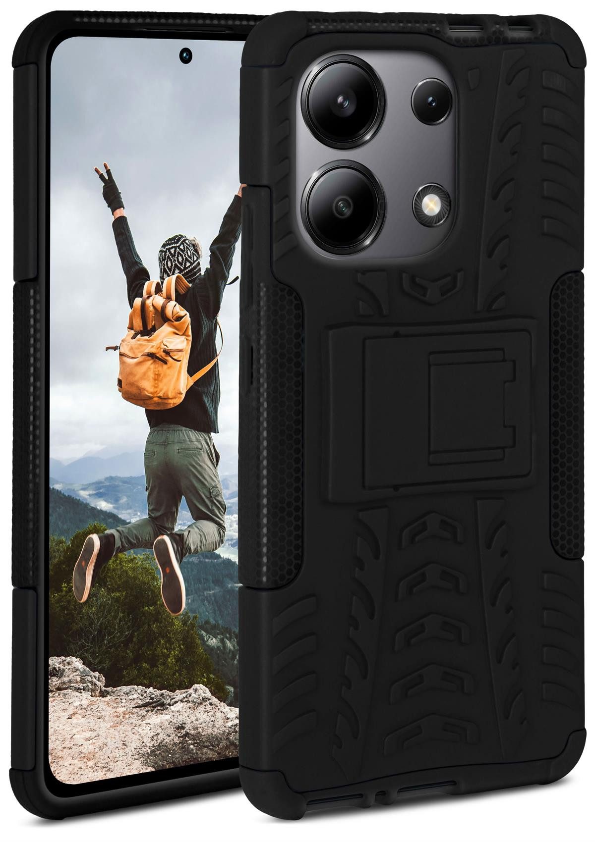 Oneflow Handyhülle Oneflow® Tank Case Für Xiaomi Redmi Note 13 4g