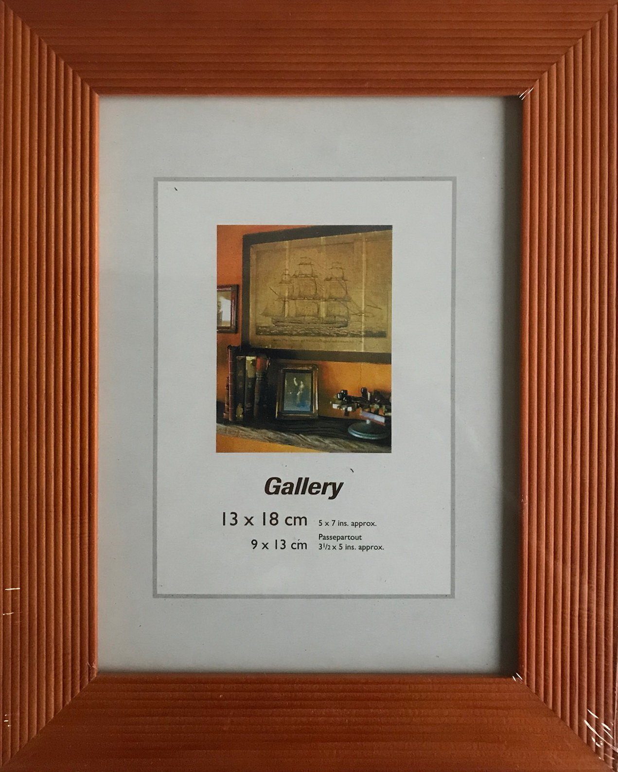 Oslo MasterLine Portraitrahmen Bilderrahmen Holz FSC Becker & Hach Echtglas 13x18 stabiler ...