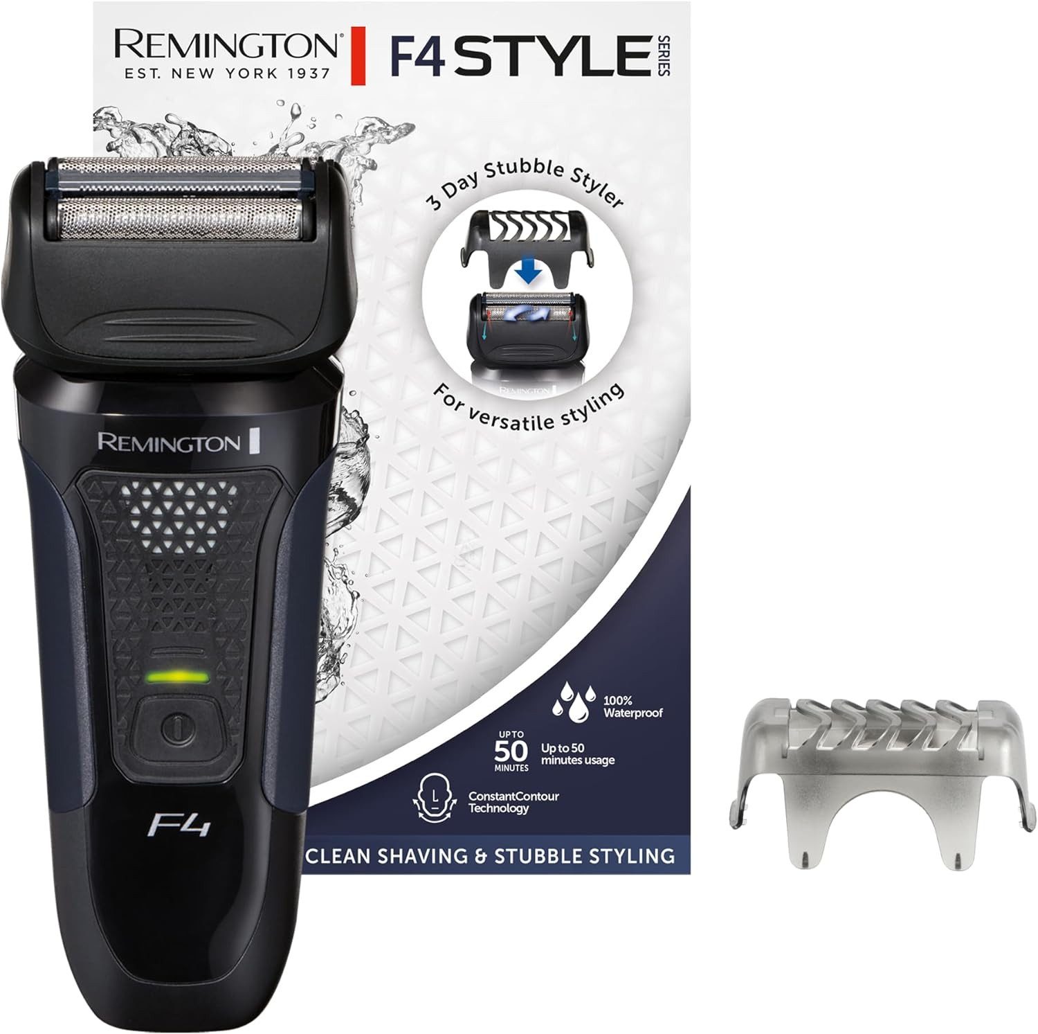 Remington Elektrorasierer F4002 Style Series Foil Shaver F4, Aufsätze: 1, integrierter ...