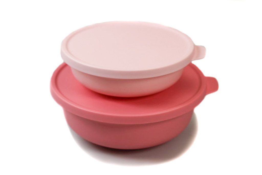 TUPPERWARE Schüssel Aloha 1L + 450ml rosa Schüssel