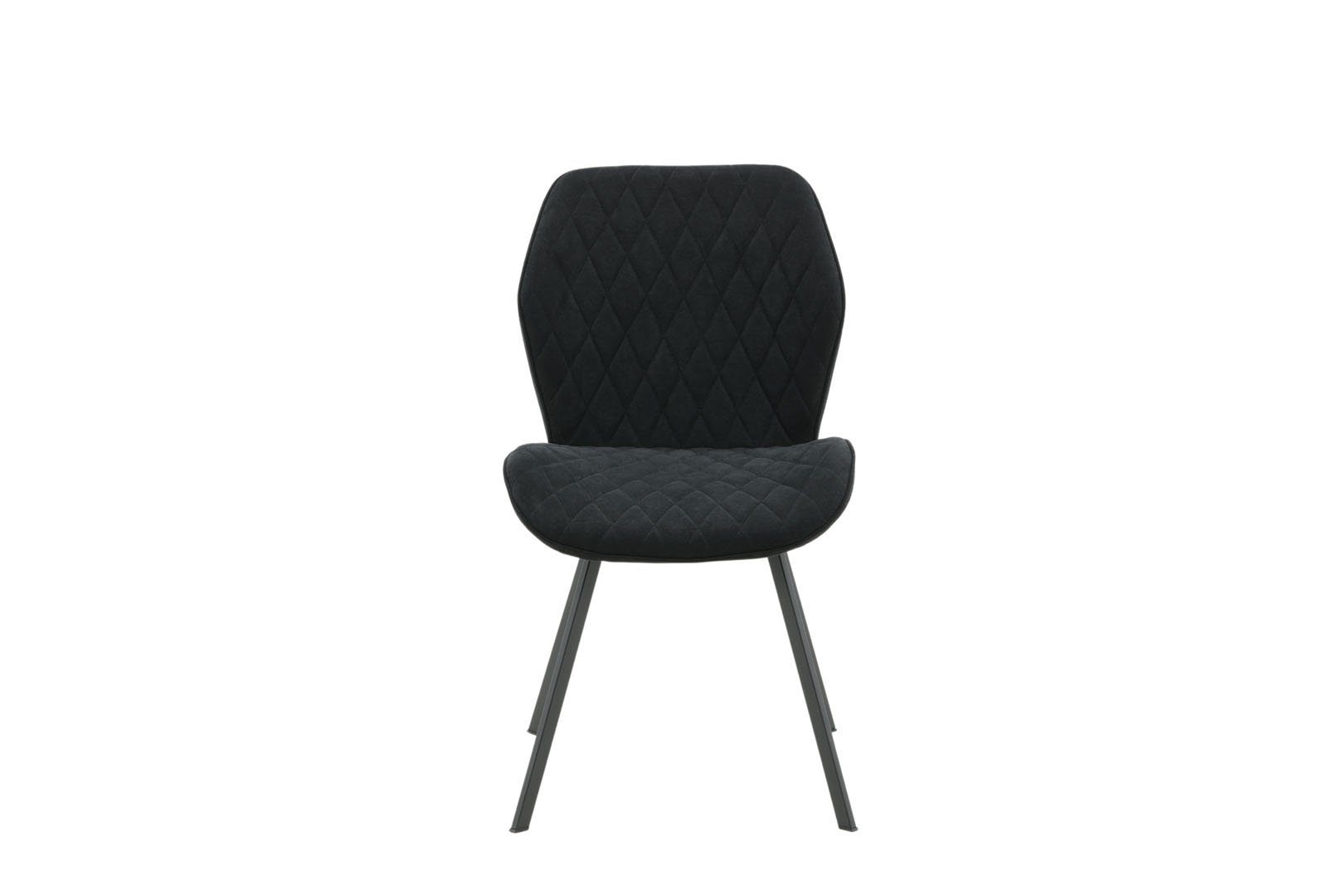 Ebuy24 Esszimmerstuhl 2er Set Gemma Esszimmerstuhl Schwarz 1 St