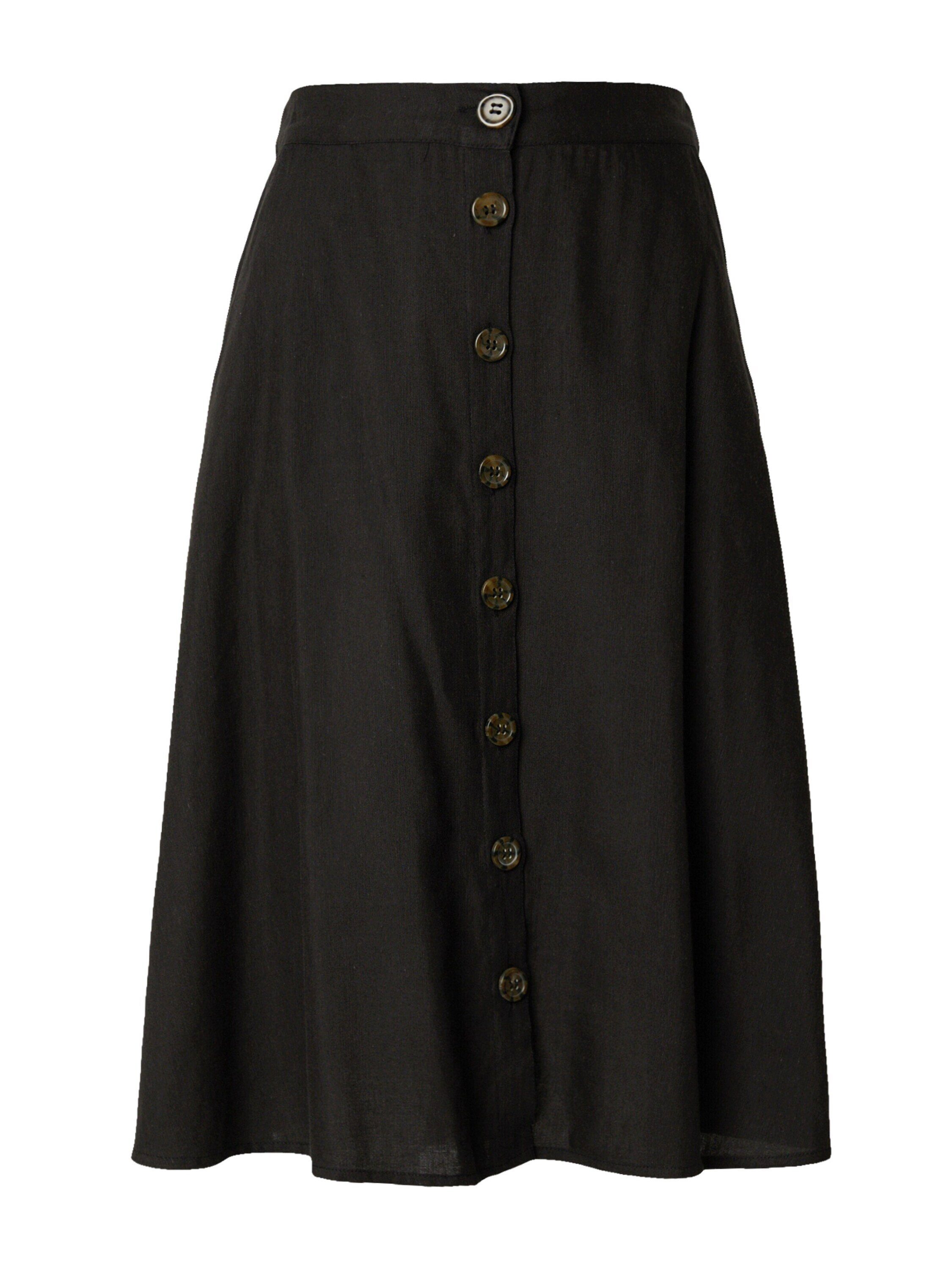 ONLY A-Linien-Rock Viva (1-tlg) Plain/ohne Details, Seitliche Eingrifftaschen