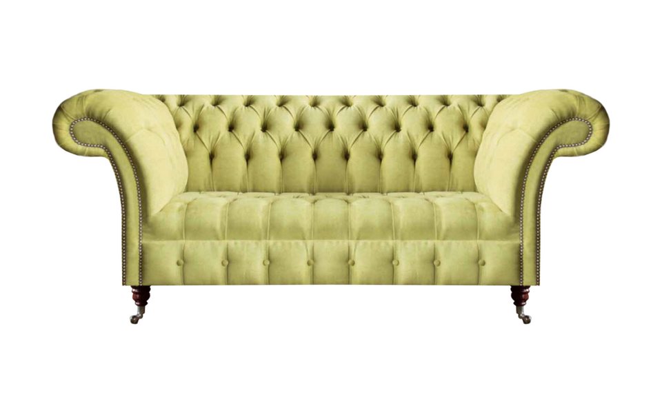 Jvmoebel Chesterfield Sofa Wohnzimmer Luxus Polster Sofa Dreisitze