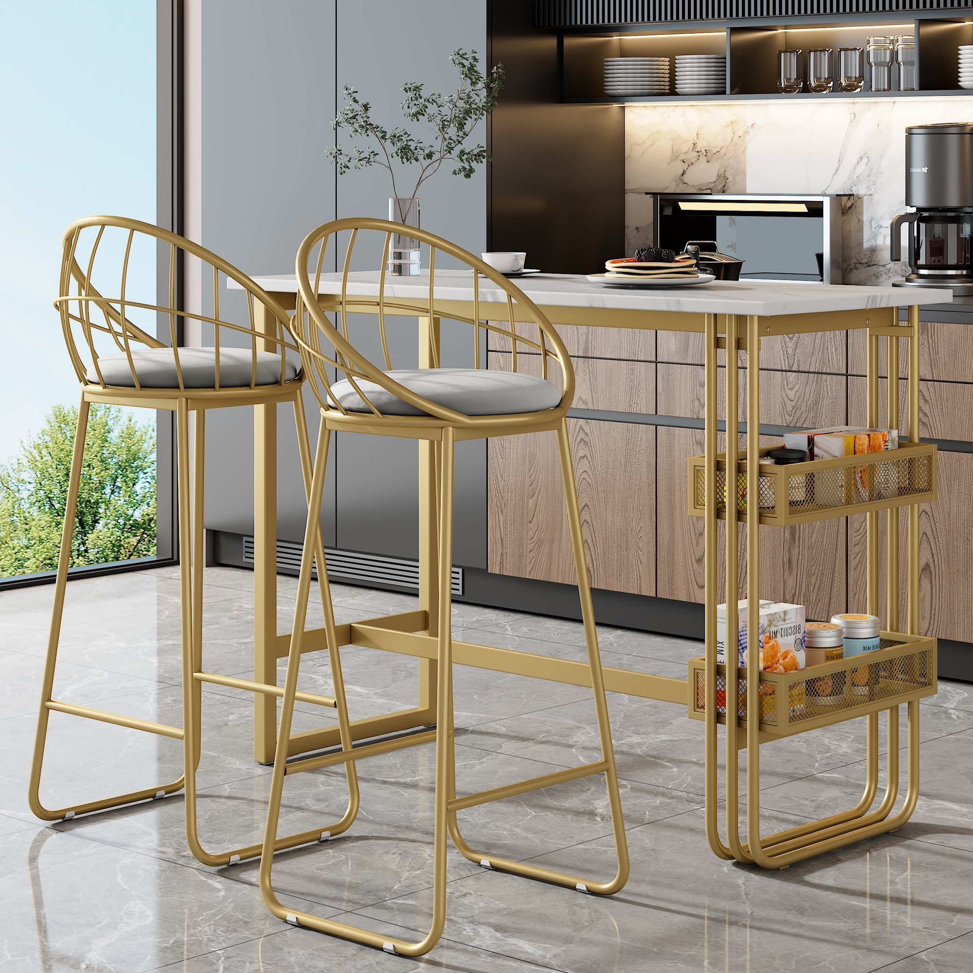 Goldene Bartische online kaufen » Gold Bartische | OTTO