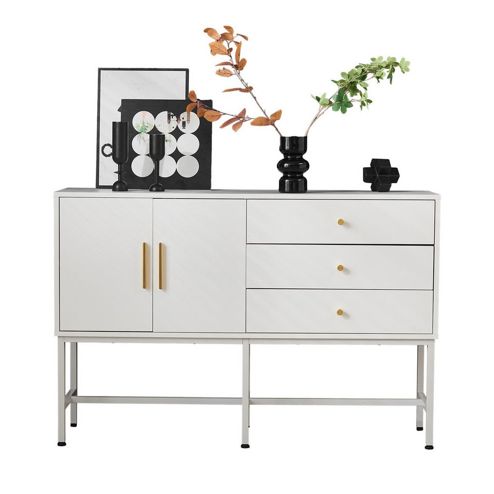 Redom Sideboard Aufbewahrungsschrank Mit Vielseitiger Stauraum Kommode