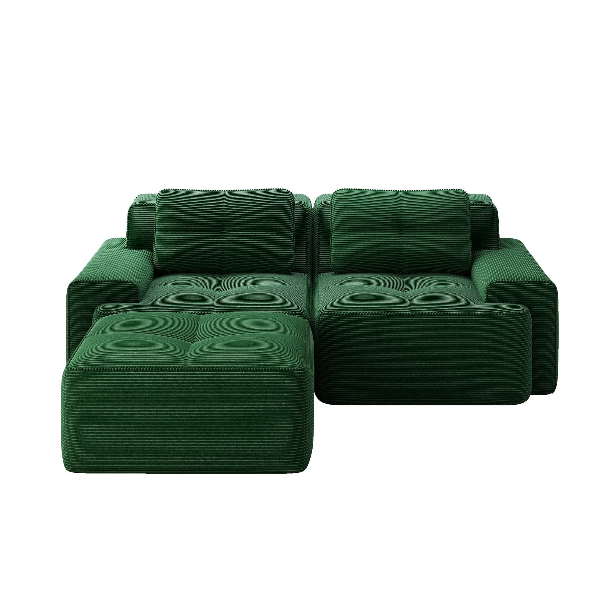 ANYSUN Ecksofa L-förmiges Modulsofa, modular konfigurierbar, Set, fur ...