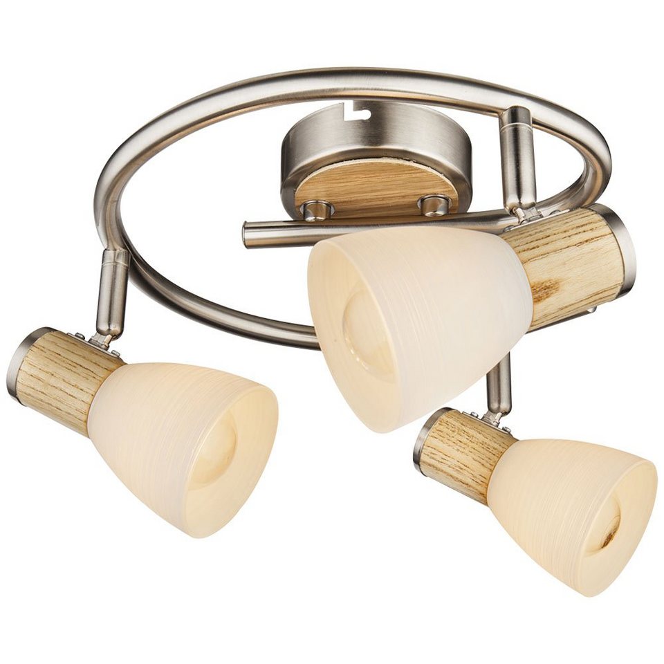 Globo Lighting Deckenspot Leuchtmittel Nicht Inklusive Holz Decken