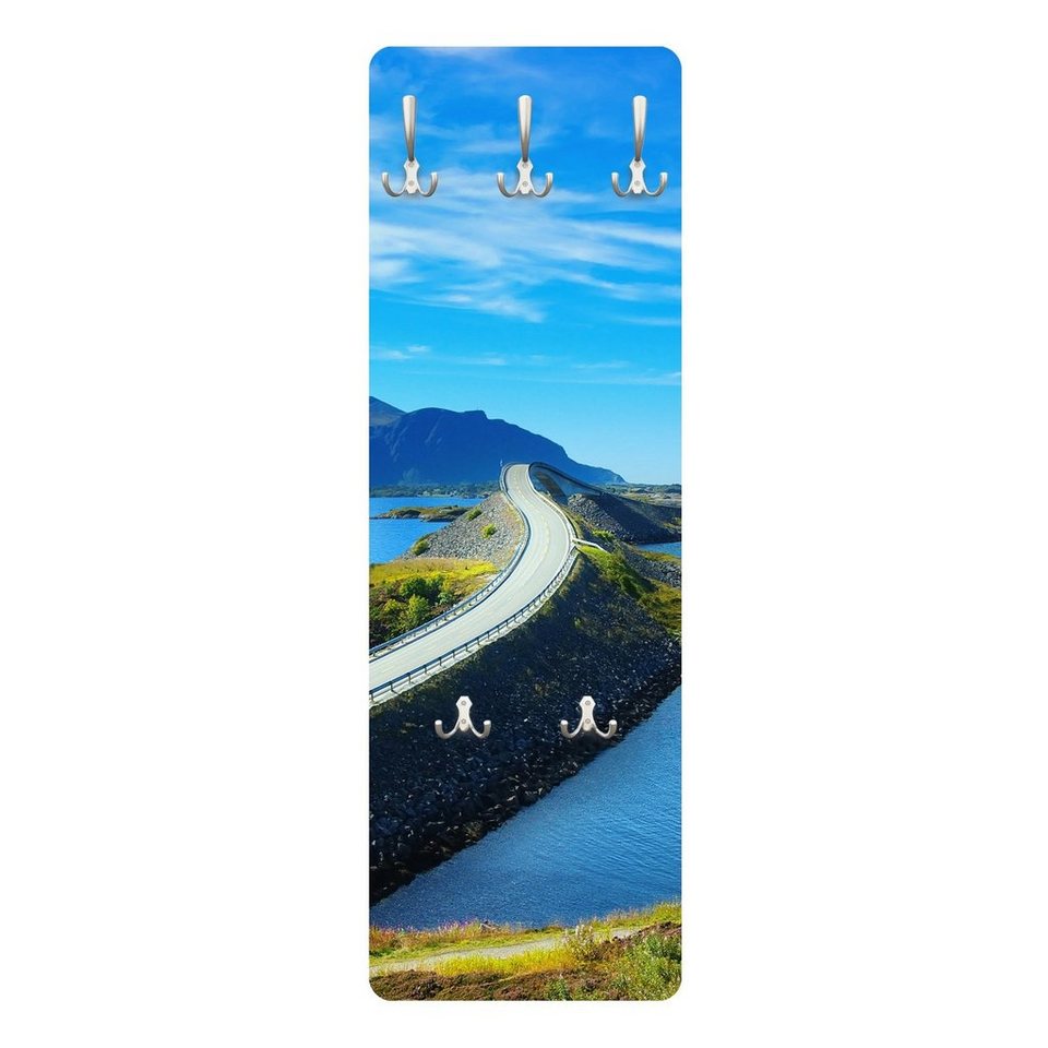 Bilderdepot24 Garderobenpaneel Design Natur Crossing Norway