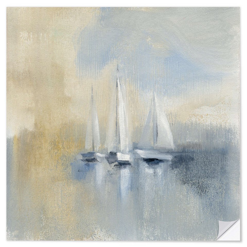 Posterlounge Wandfolie Silvia Vassileva Morning Sail I Wohnzimmer
