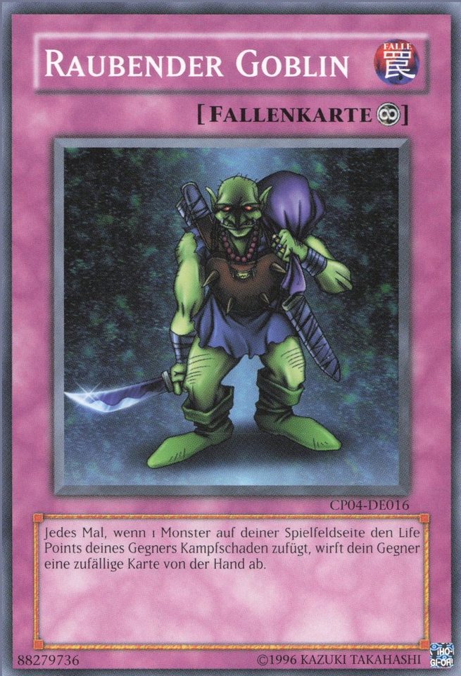 Recollectibles Sammelkarte Yugioh Karte Raubender Goblin Deutsch Yu Gi