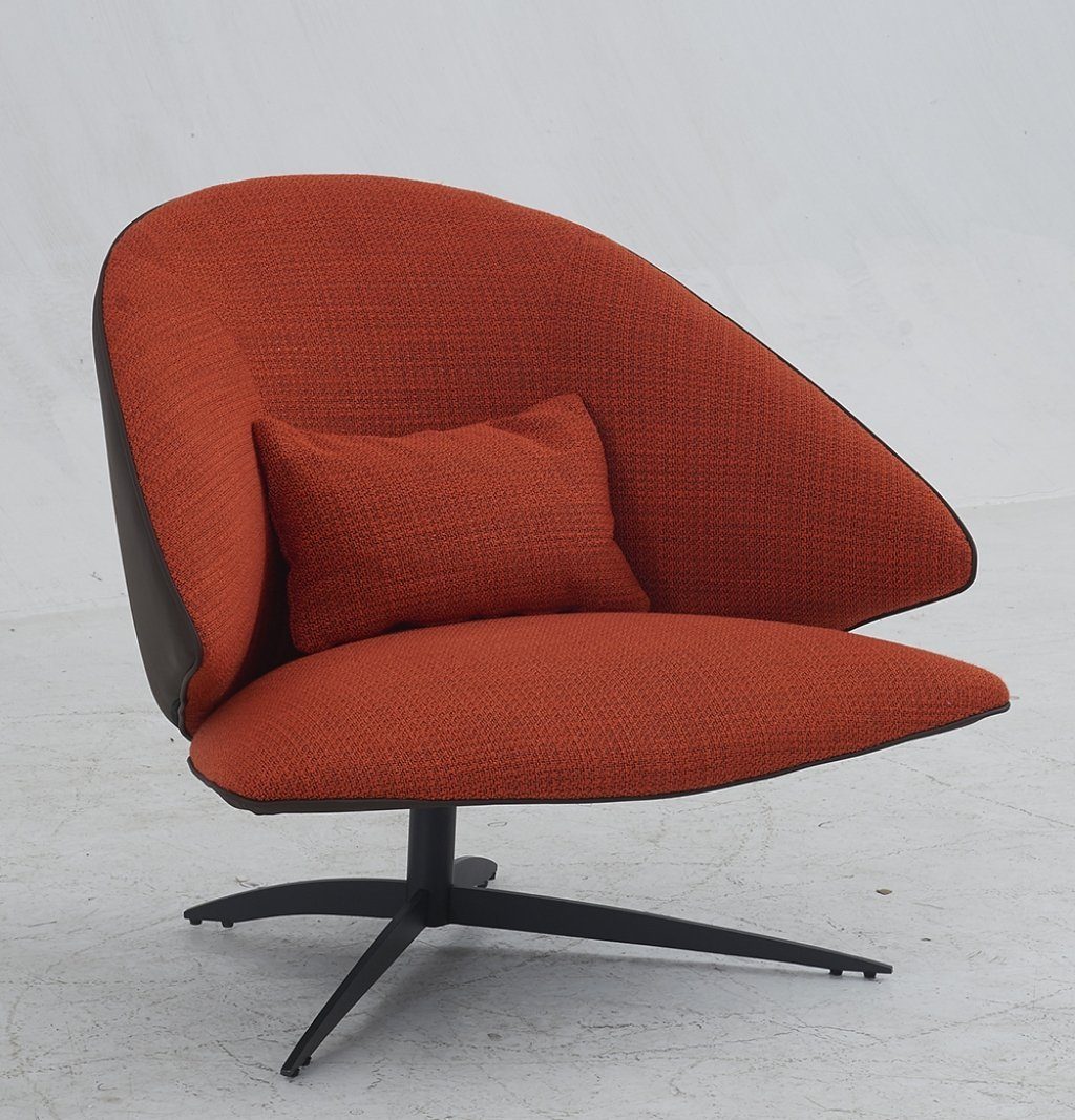 JVmoebel Loungesessel, Design Sessel Couch Sofa Relax Stoff Lounge Luxus