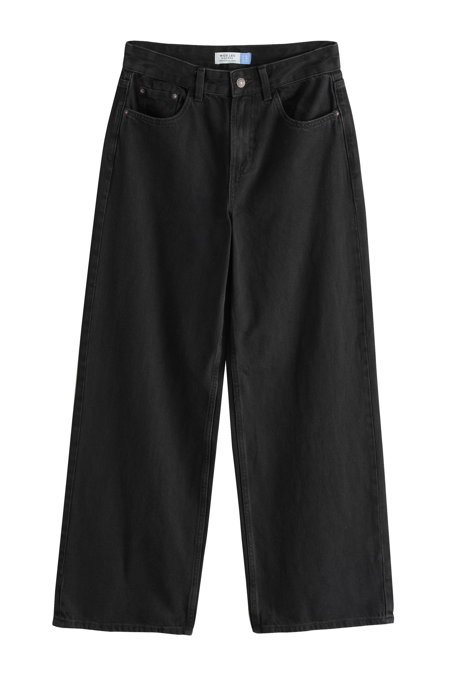 Next Weite Jeans Jeans mit weitem Bein 100 % Baumwolle – Petite (1-tlg ...