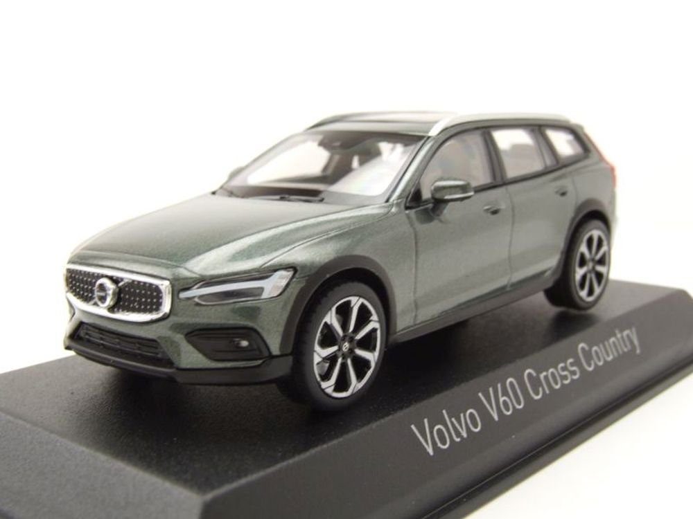 Norev Modellauto Volvo V60 Cross Country 2019 pine grau metallic Modellauto 1:43 Norev, Maßstab 1:43
