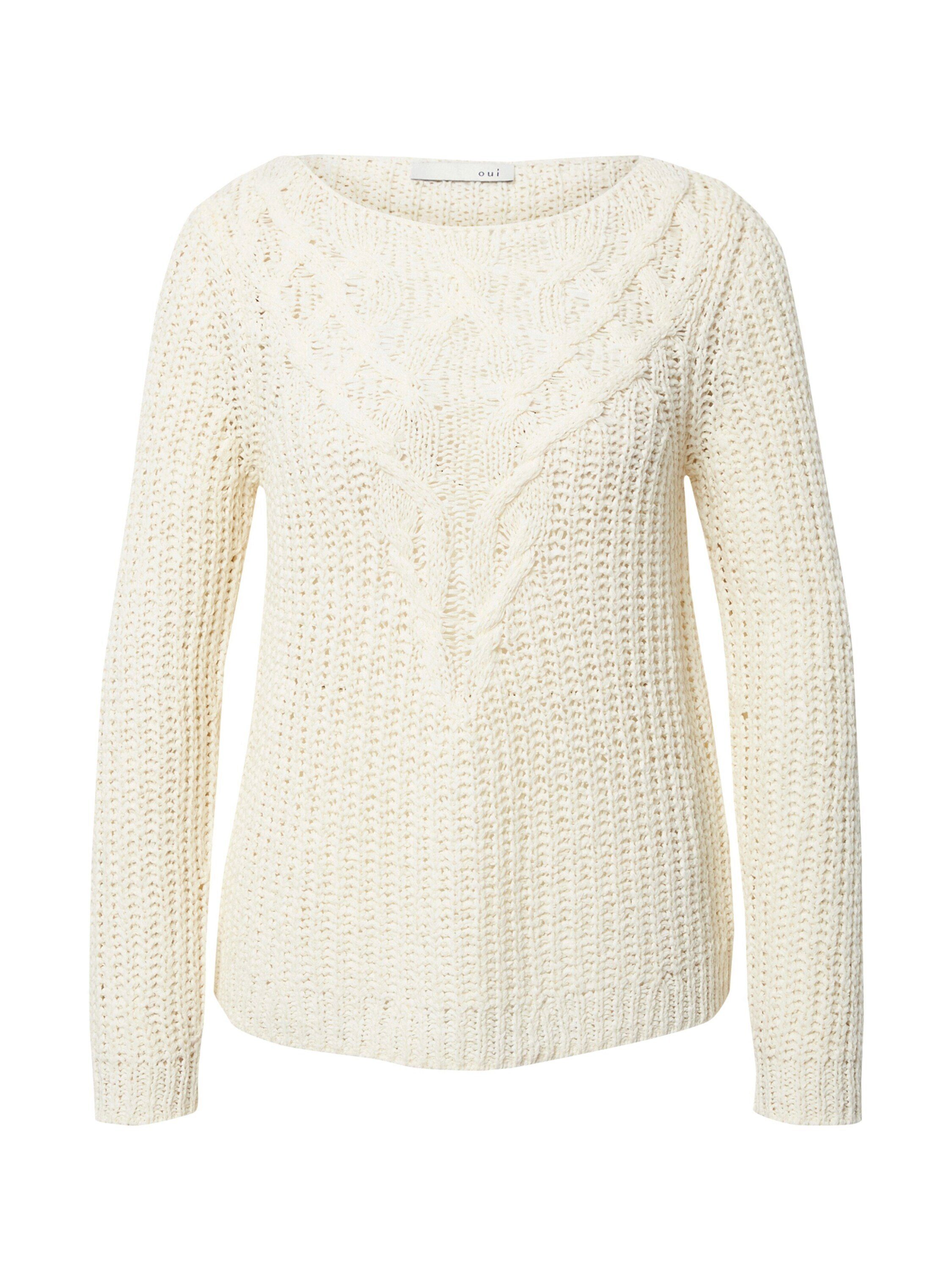 Oui Strickpullover (1-tlg) Weiteres Detail, Fully fashioned