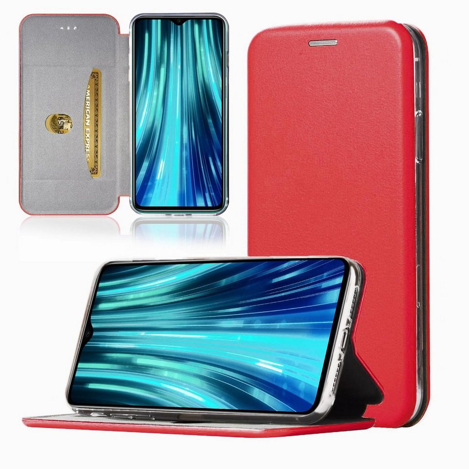 Numerva Handyhülle Hard Cover Etui Für Xiaomi Redmi Note 8 Pro Flip