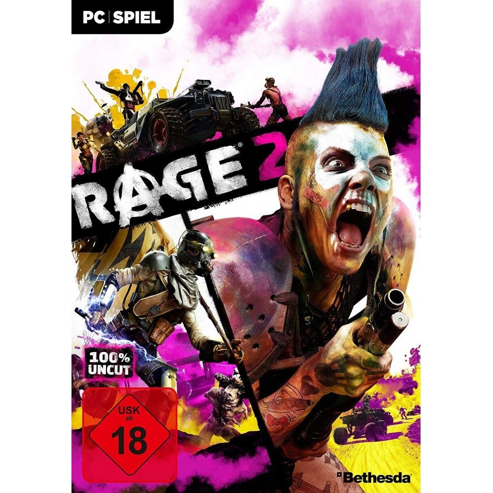 PC-RAGE 2 - digitales Action-Abenteuer für PC. PC