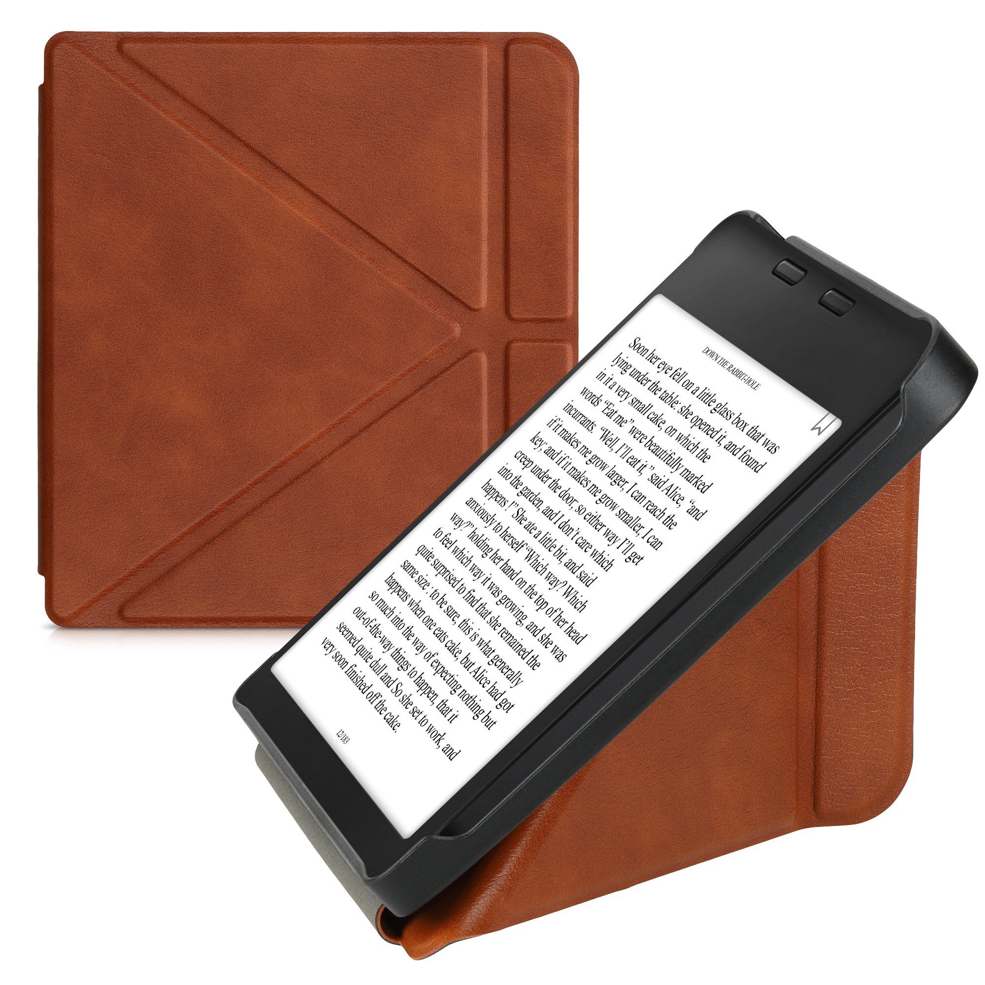 Kwmobile E Reader Hülle Hülle Für Kobo Libra 2 Kunstleder Ereader