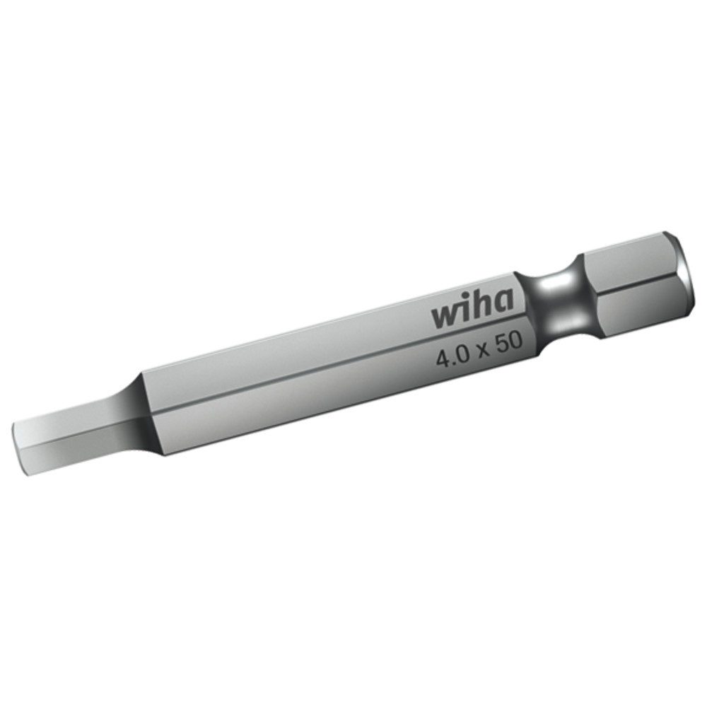Wiha Sechskant-Bit Standard-Bit, Innensechskant, Form E 6,3