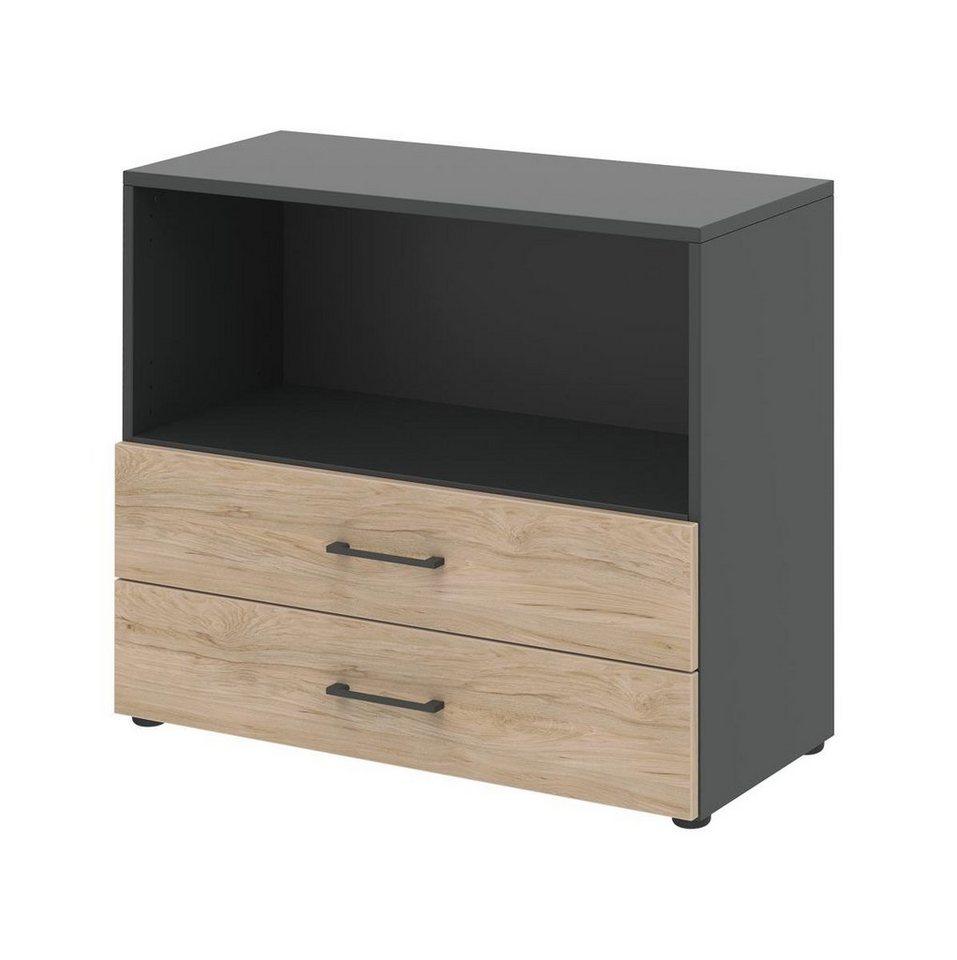Möbelando Regal 859 Homeoffice By Rb Mit 2 Fächern In Ordnerhöhe Und