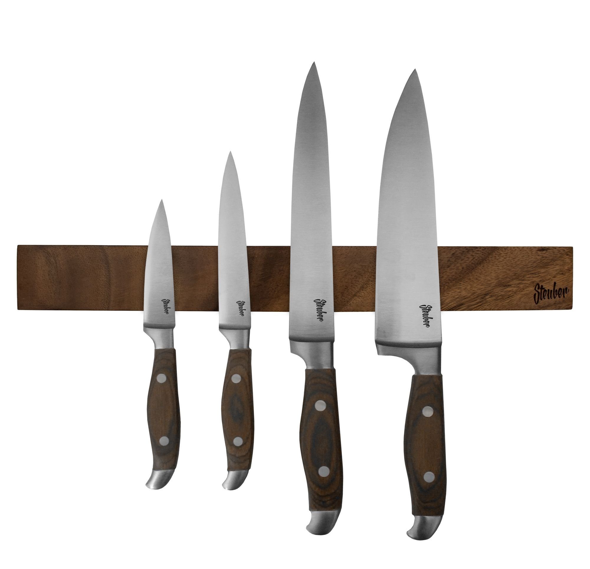 Steuber Messer Set Premium Line Set 5 Tlg Mit Magnetleiste Für