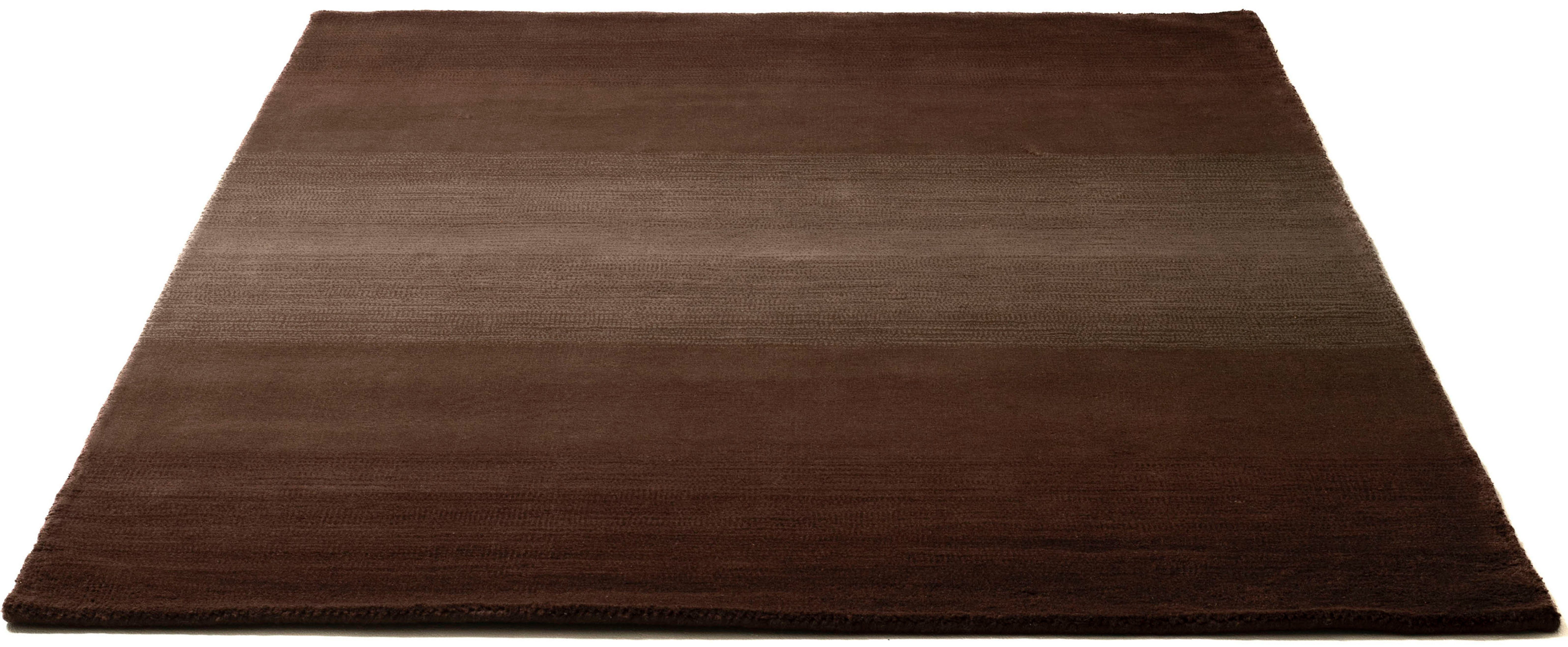 Theko Wollteppich Wool Comfort Rechteckig Höhe 14 Mm Handweb