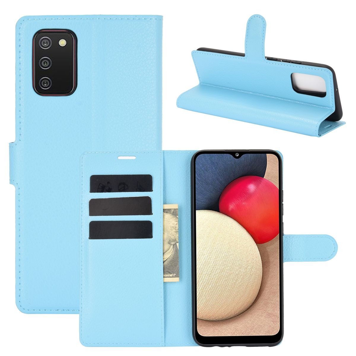 König Design Handyhülle Samsung Galaxy A02s Schutzhülle Schutztasche