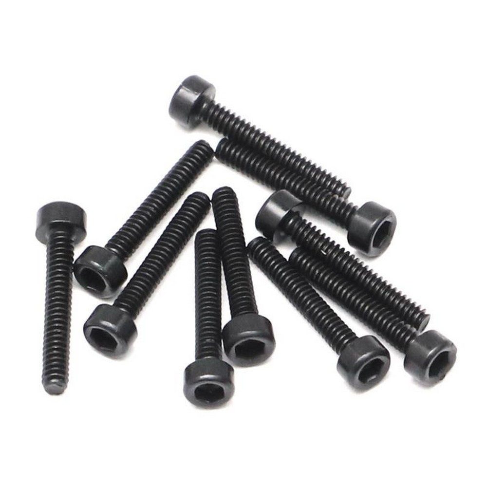 Boomracing Modellbausatz M1.6x10mm Socket Cap Screw 12.9 Grade Nickel Plated Screws (10)