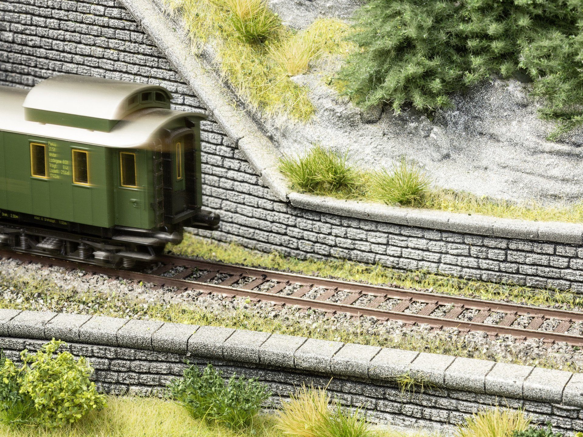 NOCH Modelleisenbahn-Gebäude NOCH, 14236, Mauerabschlusskanten, Laser ...