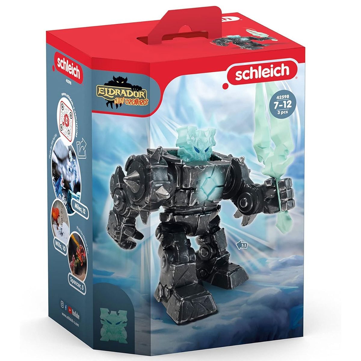 Schleich® Spielfigur Schleich 42598 - Eldrador - Roboter Schatten-Eis ...