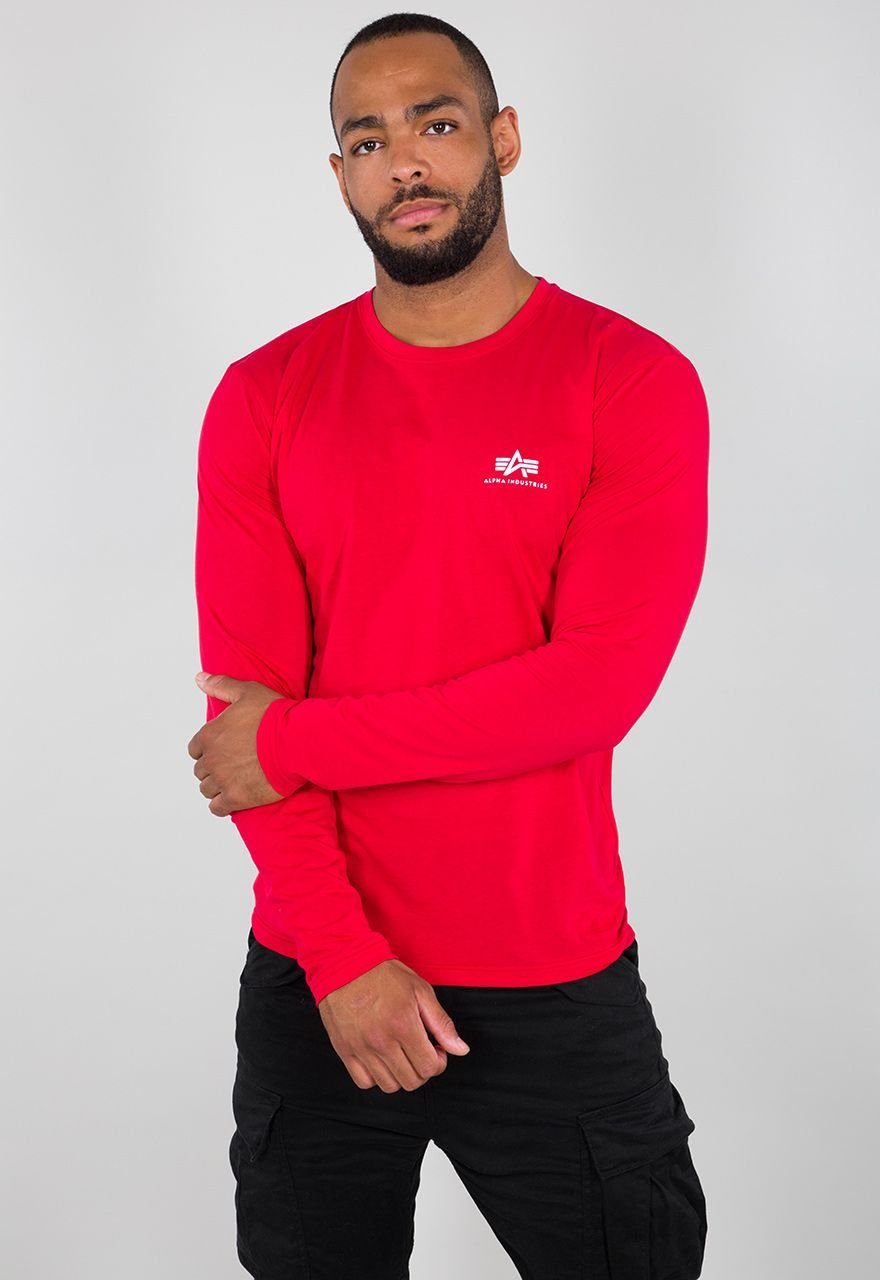 Alpha Industries T-Shirt Basic Ls Small Logo