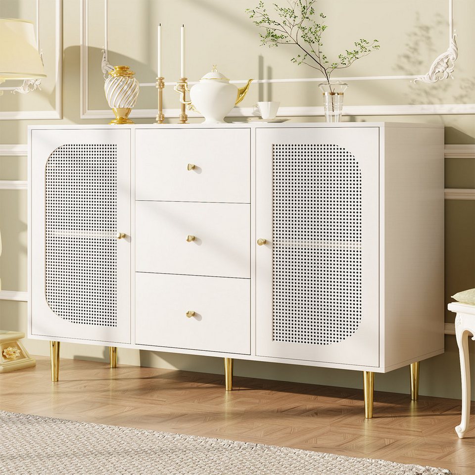 Xdeer Sideboard Sideboard Mit Schublade Holzschrank Buffetschrank Pe