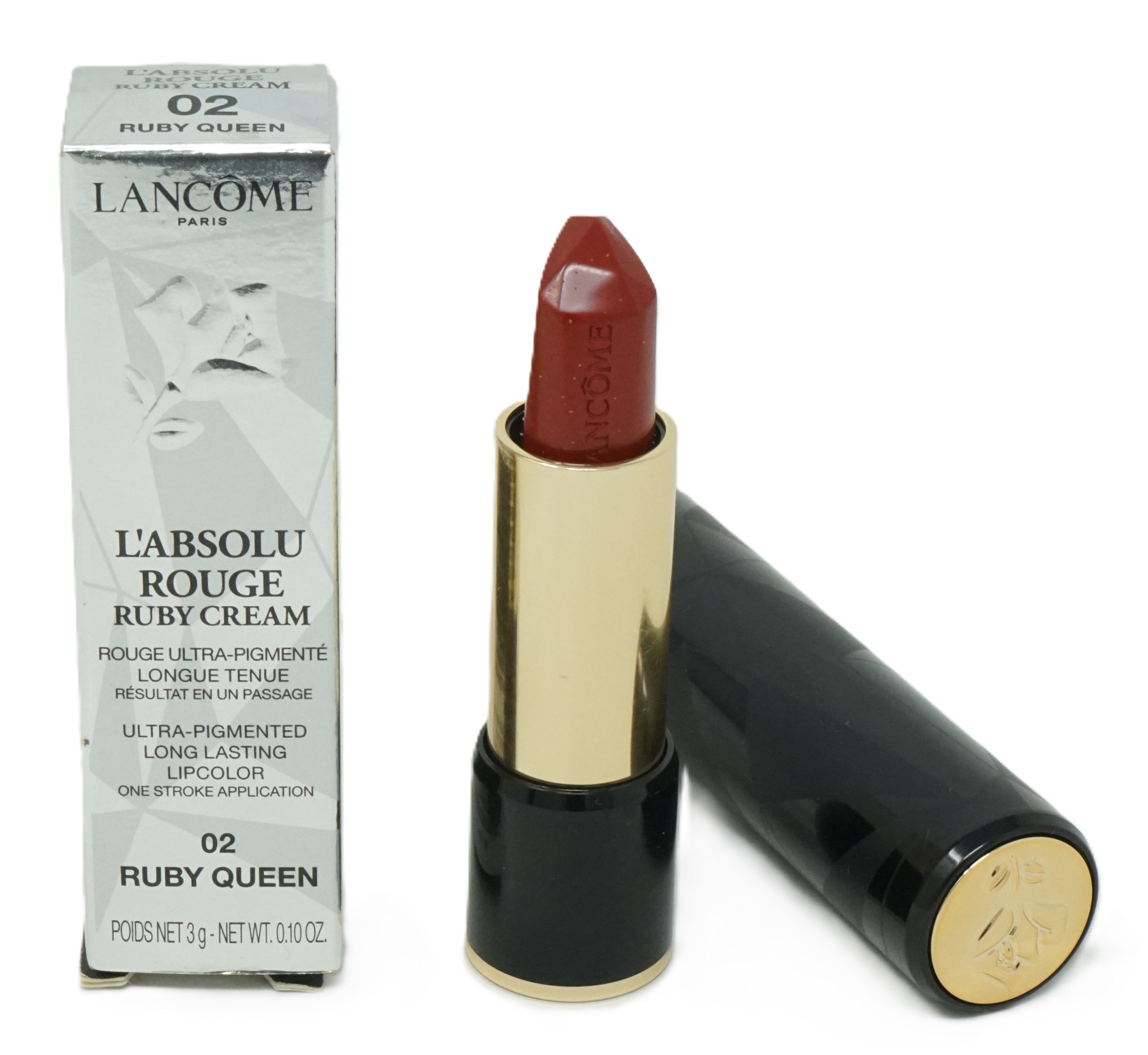 LANCOME Lippenstift Lancome L'Absolu Rouge Ruby Cream 02 Ruby Queen 3g, Lipstick