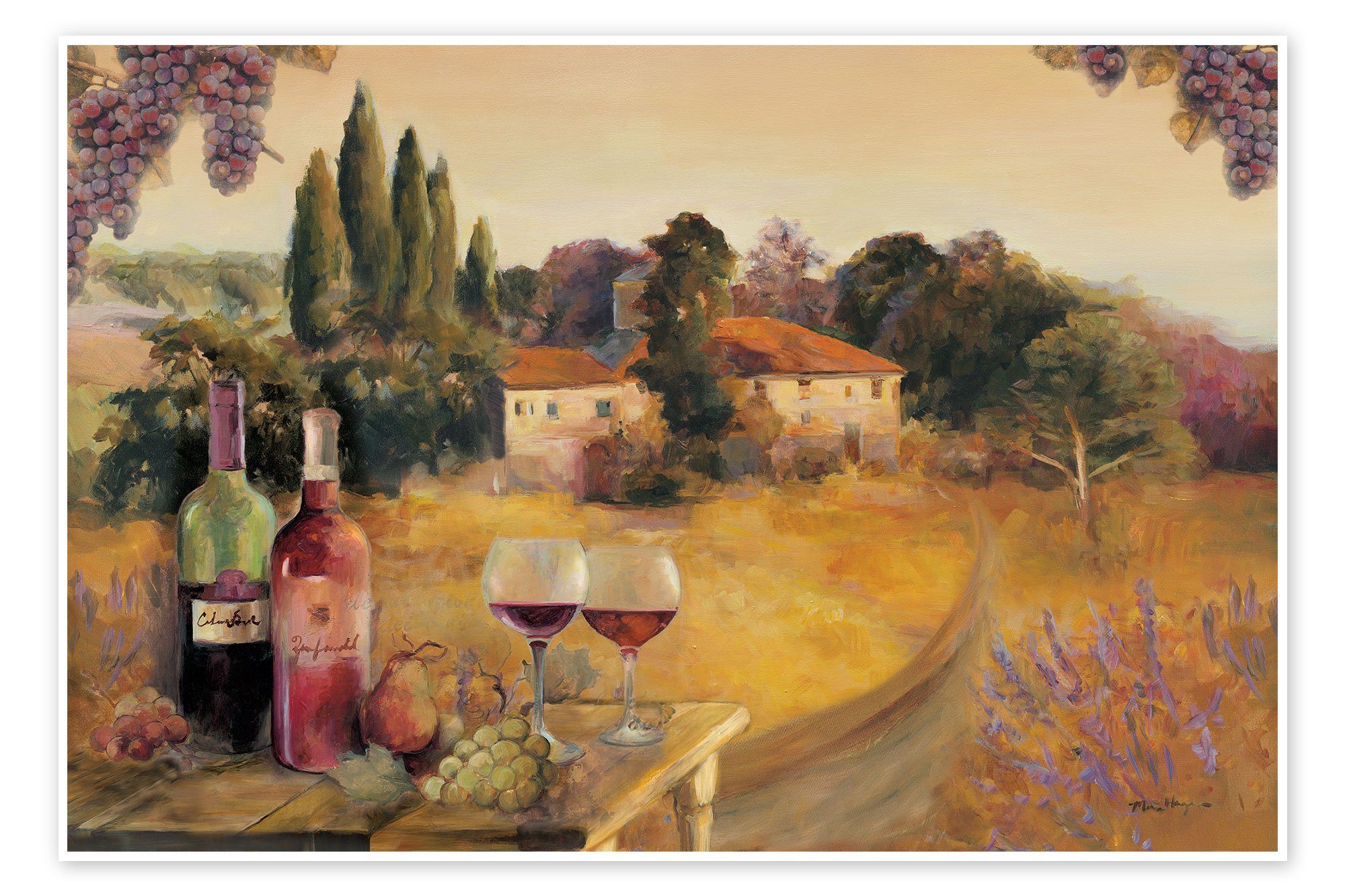 Posterlounge Poster Marilyn Hageman Ein Nachmittag In Italien