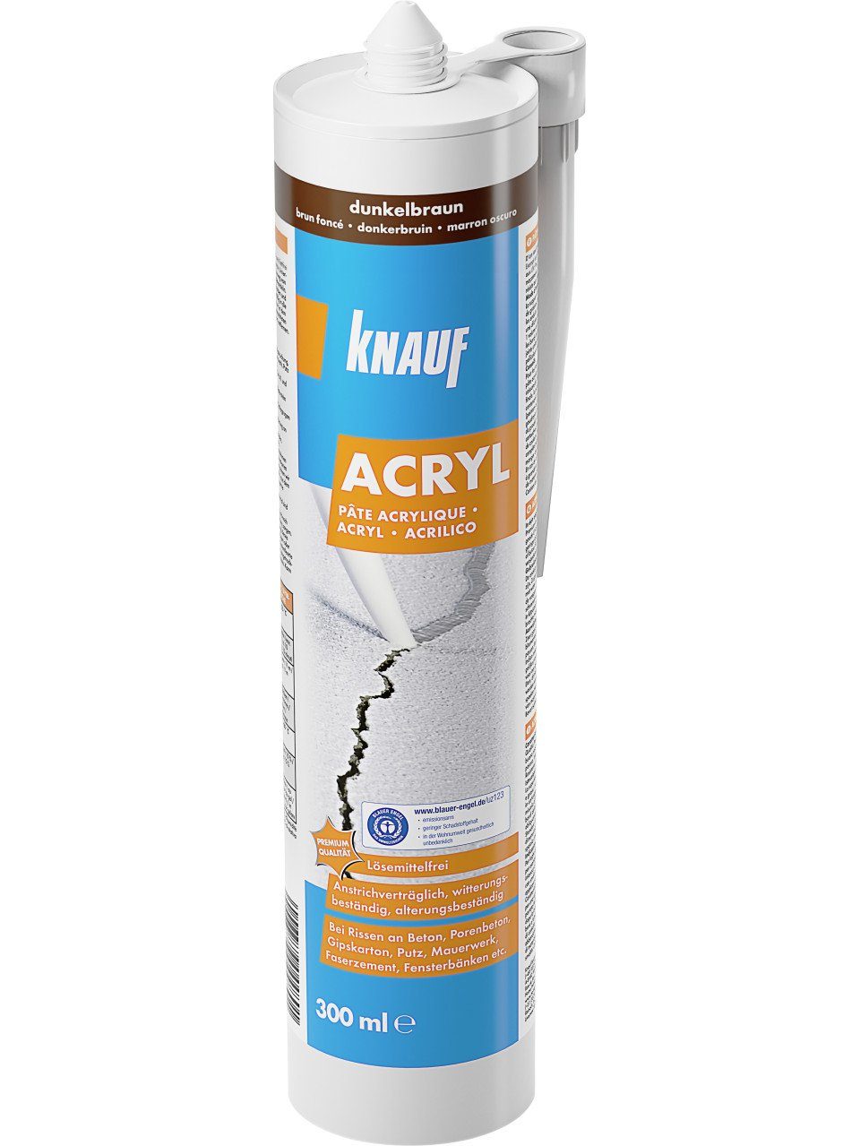KNAUF Silikon Knauf Acryl braun 300 ml