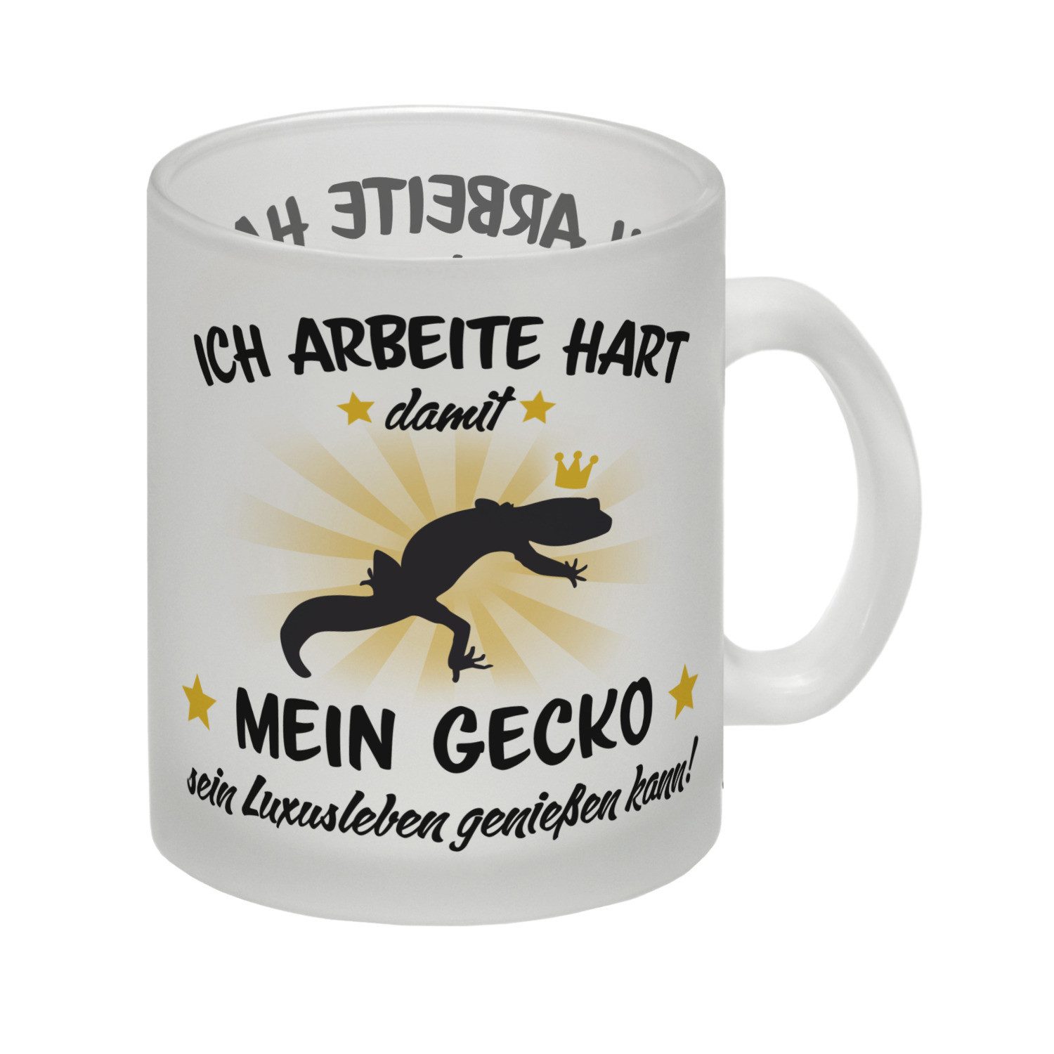 Speecheese Tasse Ich Arbeite Hart Für Das Luxusleben Meines Geckos