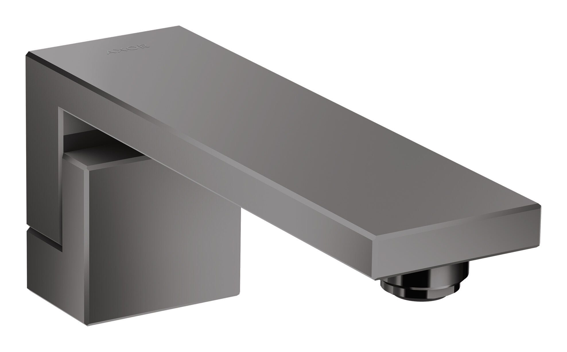 Hansgrohe Wannenarmatur Axor Edge Wanneneinlauf Polished Black Chrome