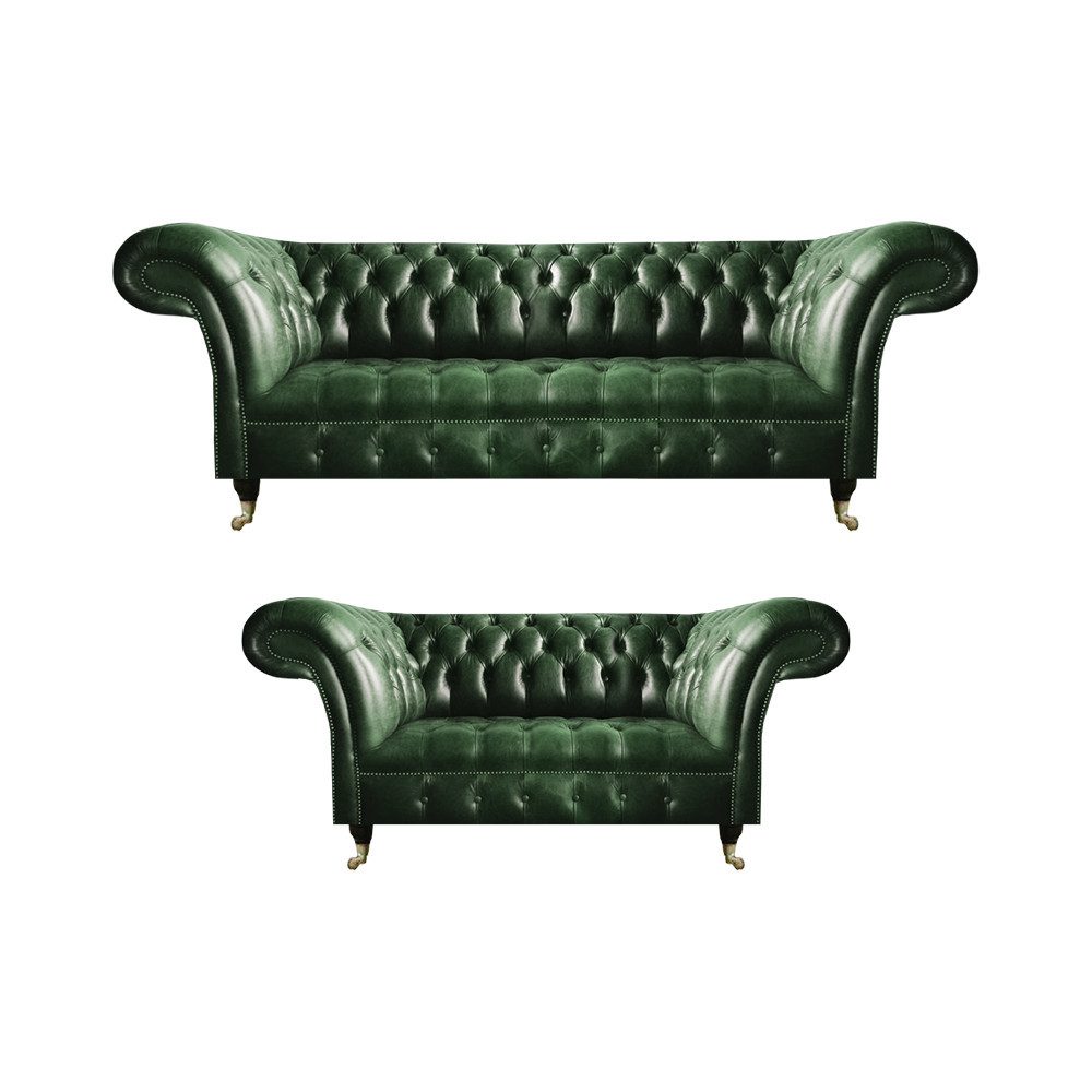 Jvmoebel Chesterfield Sofa Sofa Set Komplett Wohnzimmer Sofagarnitur