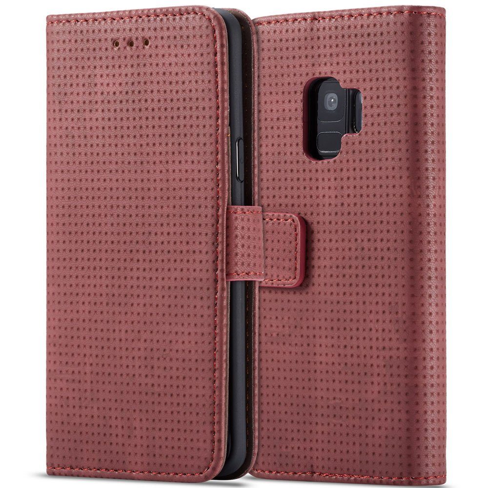 Fitsu Handyhülle Hülle Für Samsung Galaxy S9 Handytasche Flipcase 58