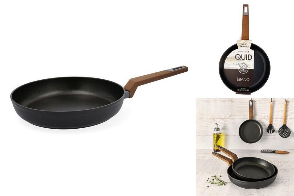 Quid Bratpfanne Pfanne Quid Ebano Geschmiedetes Aluminium Grau Metall 26 Cm