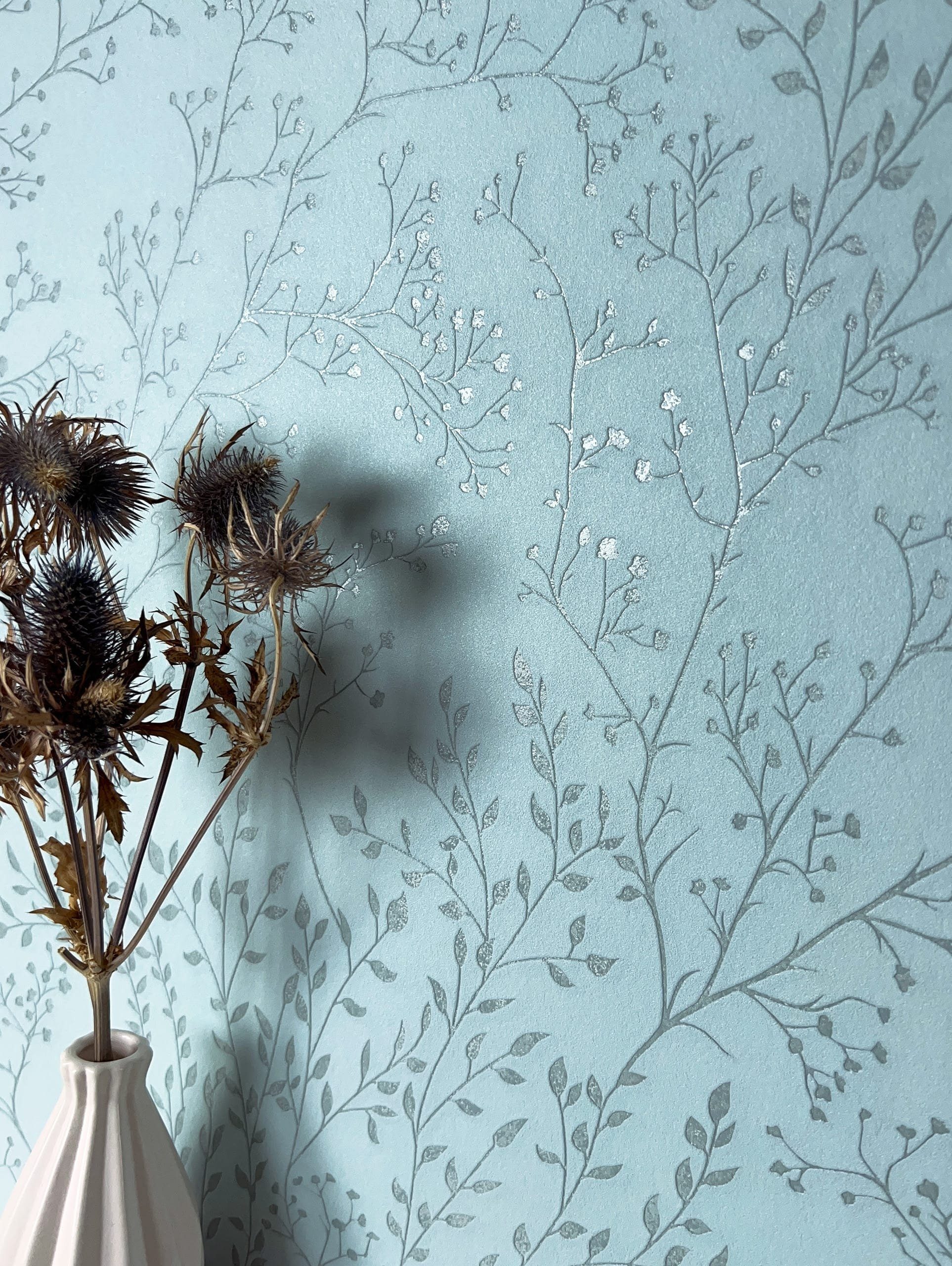 Blaue florale Tapeten online kaufen | OTTO
