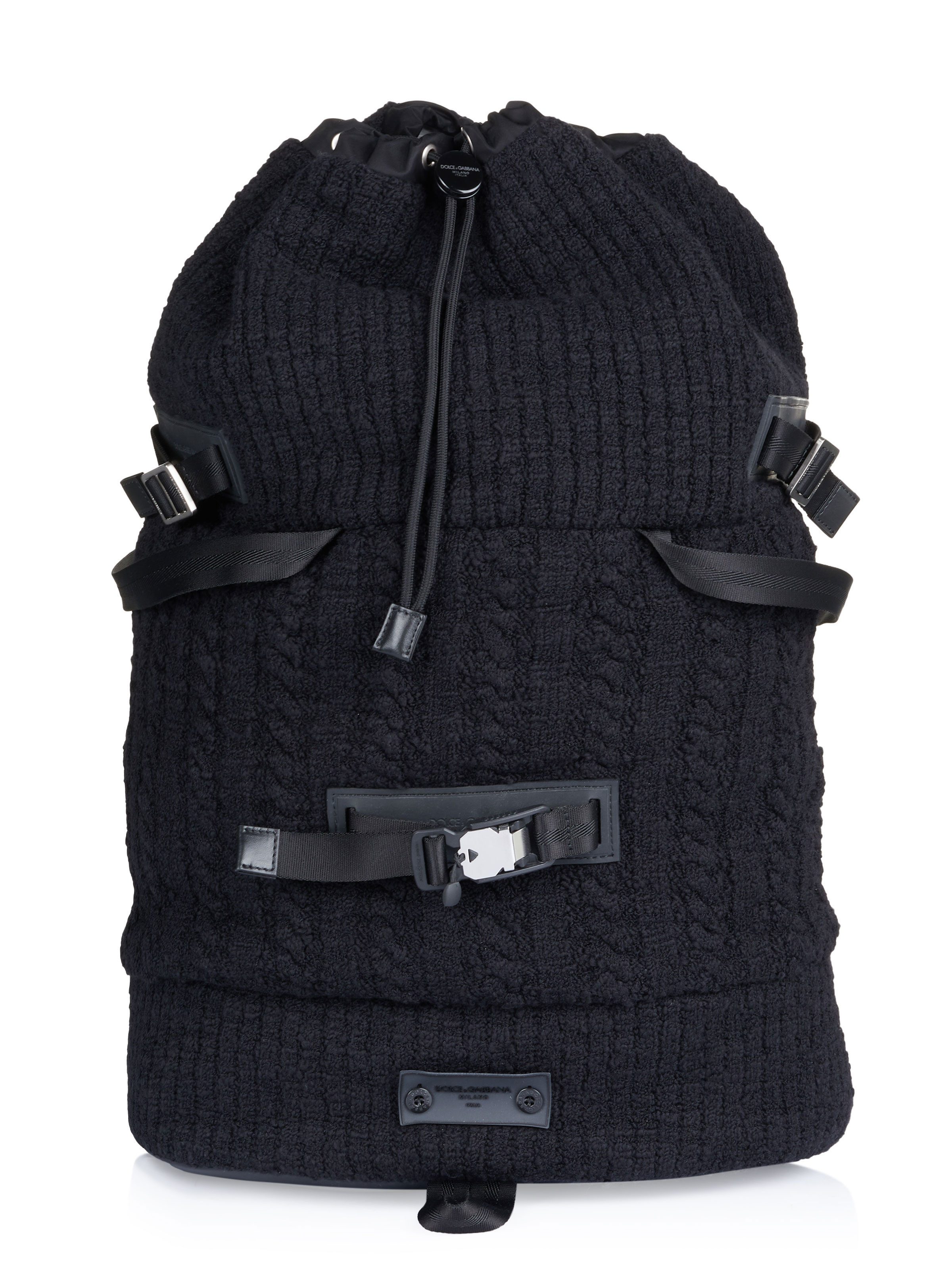 DOLCE & GABBANA Rucksack Dolce & Gabbana Seesack schwarz, Backpack