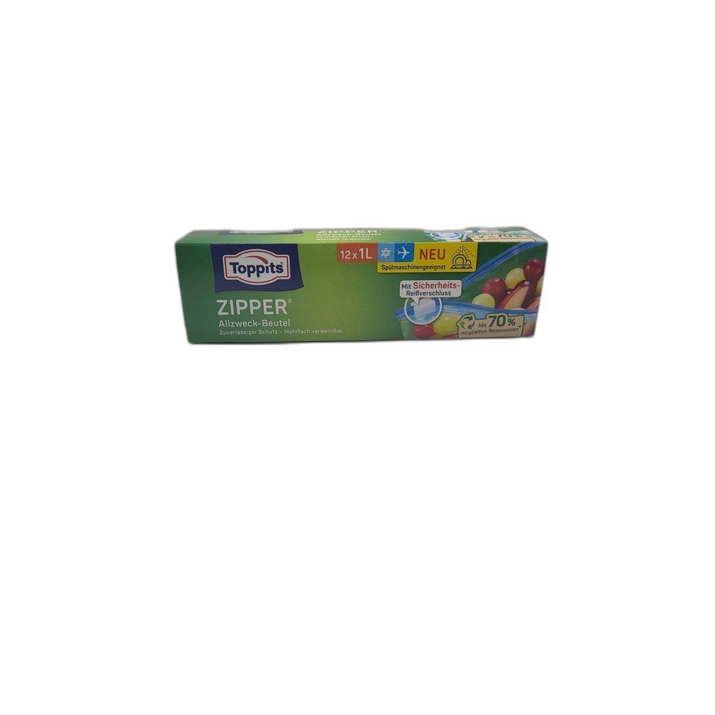 Toppits Gefrierbeutel Toppits Zipper Allzweck Beutel 1 Liter