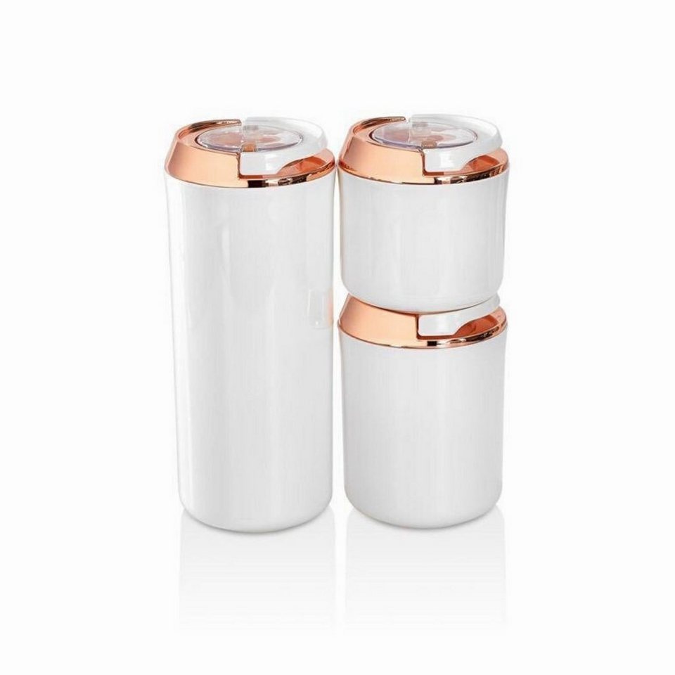 Bems Home Vorratsdose Vorratsbehälter 3er Set Weiß Vp 131 Bpa