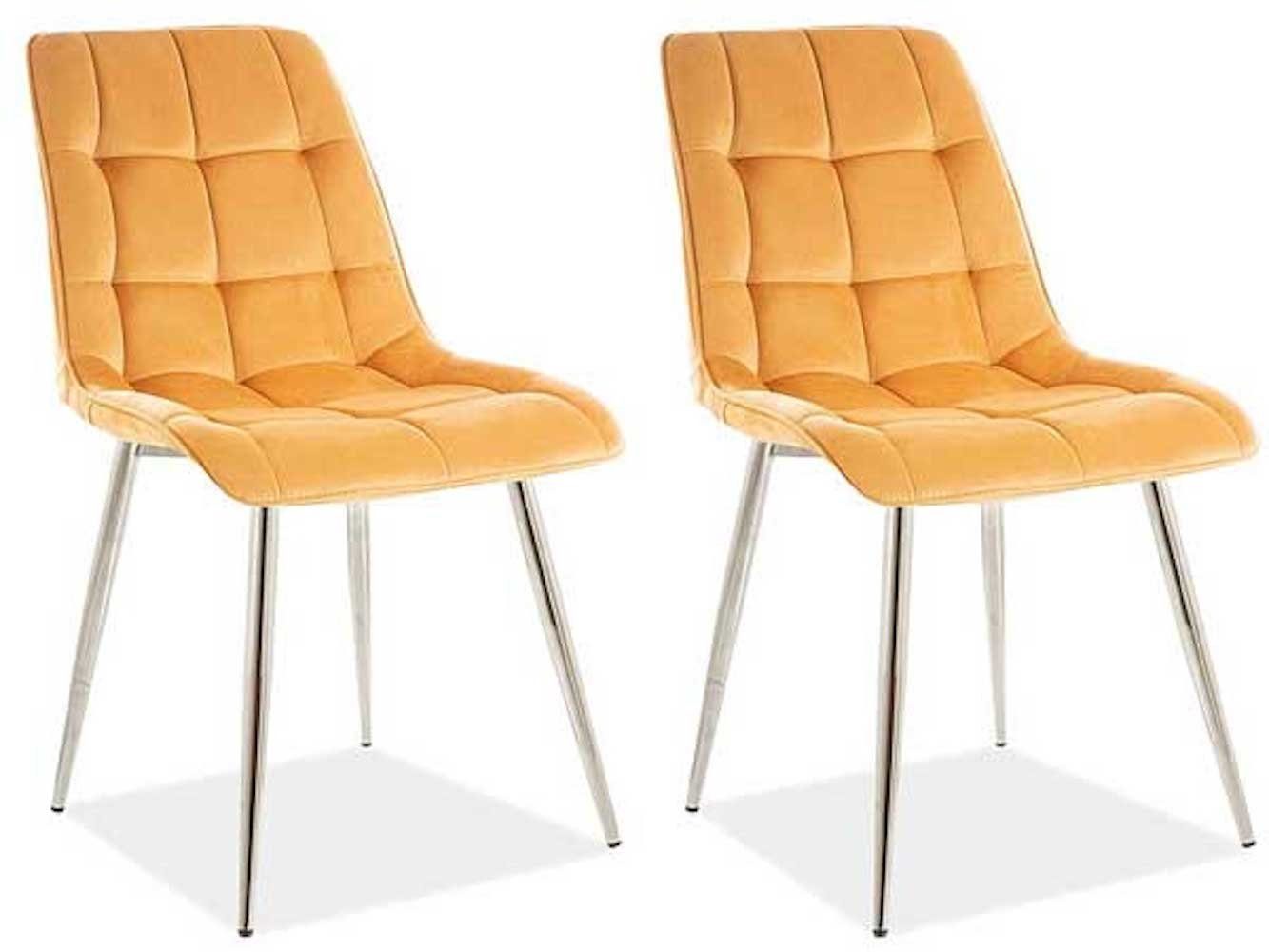 Feldmann Wohnen Esszimmerstuhl Chik 2 St Curry 2er Set